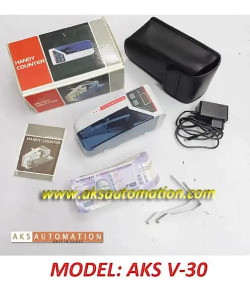 INDIA'S NO.1 AKS V30 Handy Counter | Best Portable & Mini Note Counting ...